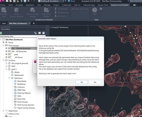 geotechnical modeler unable to build stratum surface autodesk community