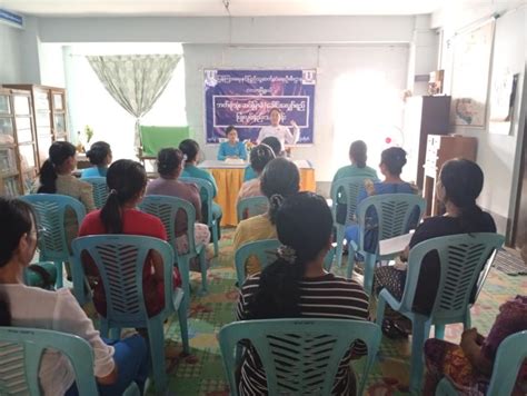 လသာမြို့နယ်လူထုအ ခြေပြုဗဟိုဌာန၌ လူသုံးကုန်ပစ္စည်းဘက်စုံသုံးဆပ်ပြာခဲ ပ