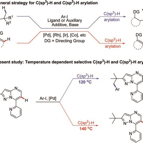 General Strategy A And Temperature Dependent Method B For Csp³h