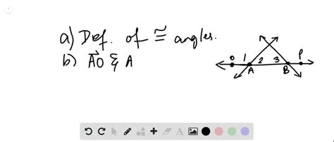 SOLVED Fill In The Blanks To Complete The Two Column Proof Given 2
