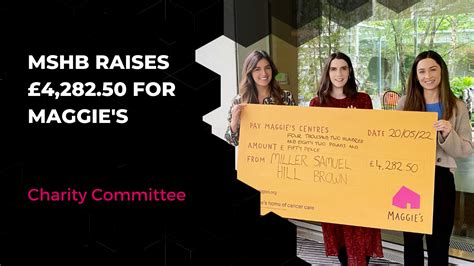 Mshb Raises £428250 For Maggies Miller Samuel Hill Brown