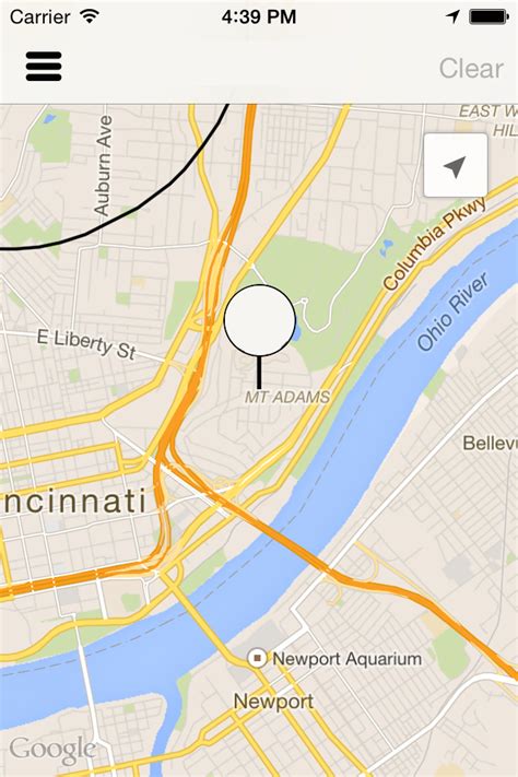 Ios Gmscamera Not Centered Stack Overflow