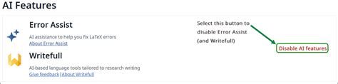 Error Assist Overleaf Online Latex Editor