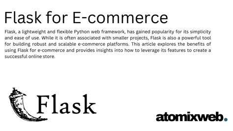 Flask For E Commerce