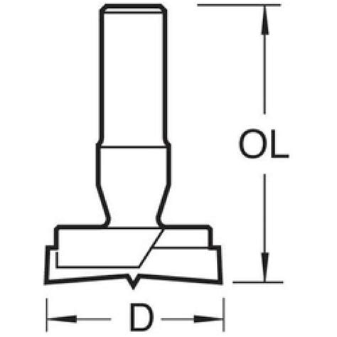 Router Bit Hinge 35mm 1 2 Shank Tct C250 Trend Twiggs