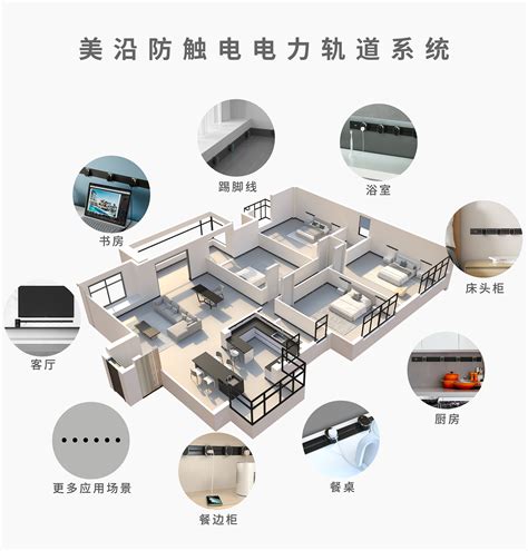 移动轨道插座招商 轨道插座 美沿科技