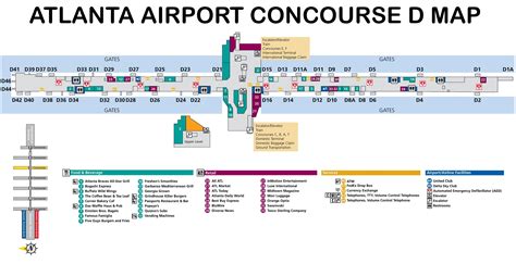 Understanding The Atlanta Airport Map A Comprehensive Guide