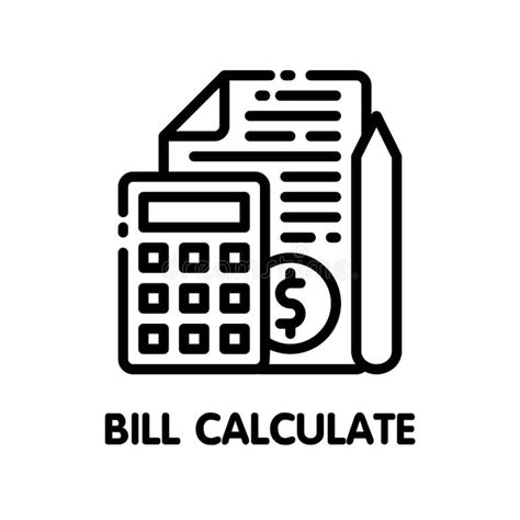 Calculate Bill Stock Illustrations 5468 Calculate Bill Stock Calculate Bill Stock Illustrations 5468 Calculate Bill Stock