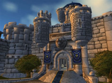 Stormwind City Wowwiki Fandom Varian Wrynn Wow Battle World Of