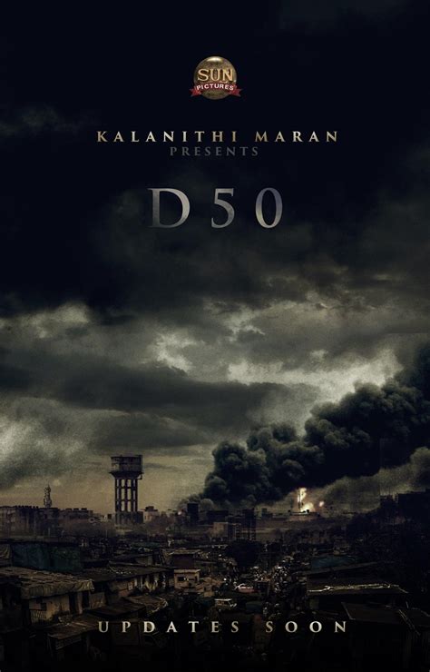 D50 Sun Pictures Announces Gangster Drama With Dhanush Tamil Movie