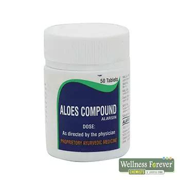 ALOES COMPOUND 50TAB Upto 15.00% Off | Wellness Forever