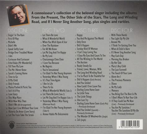Matt Monro Cd The Complete Emi Recordings 1971 1984 4 Cd Bear