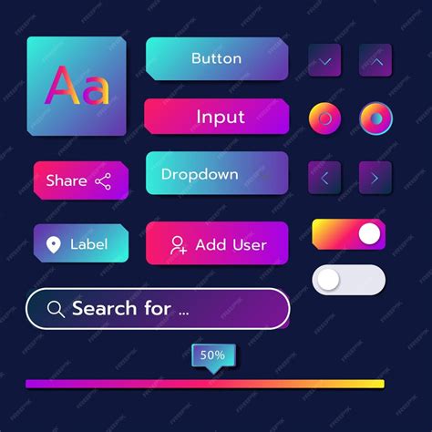 Premium Vector 3d Neumorphism Soft Ui Design 3d Buttons