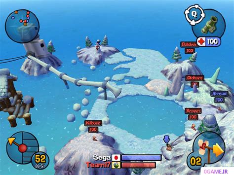 دانلود بازی کرم های سه بعدی Worms 3d نسخه کامل برای کامپیوتر