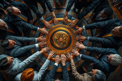 Camaraderie And Teamwork In Modern Work Environments Premium Ai