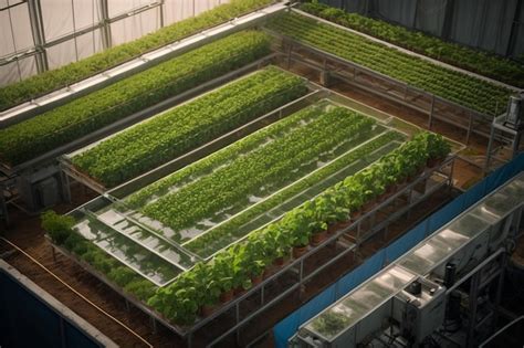 Premium Photo Hydroponic Farming Isometric Flowchart Ar C