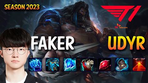 T Faker UDYR Vs ZAC Top Patch KR Ranked Lolrec YouTube