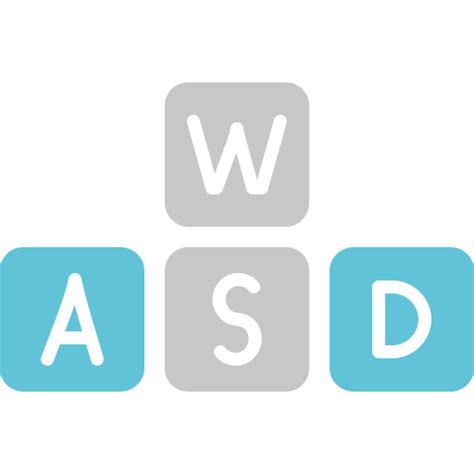 Wasd Generic Blue Icon