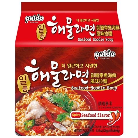 韓國 Paldo 牛骨湯麵 御膳章魚 海鮮拉麵 香辣芝麻濃湯拉麵 宵夜 韓貨 泡麵 蝦皮購物