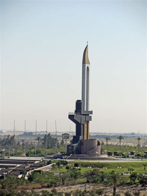 Battle Of Ismailia Monument The AK Monument Commemorate Flickr
