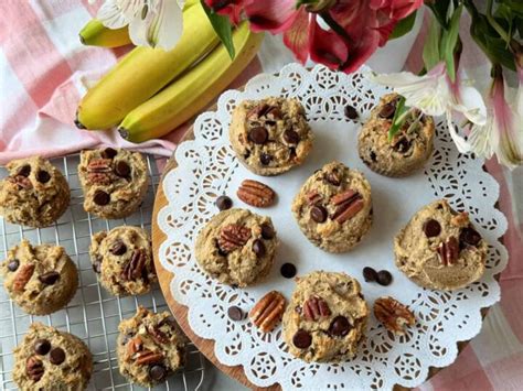 Easy Healthy Banana Muffin Recipe With Pecans