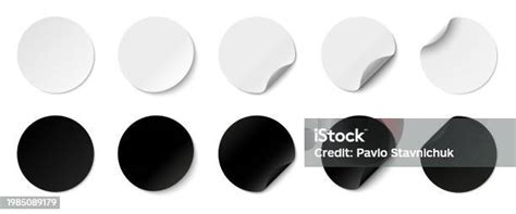 종이 스티커는 둥근 가장자리 접착제 흰색과 검은 색 종이 둥근 스티커 필링 모서리와 그림자 고립 된 둥근 플라스틱 모형 둥근 종이 곡선 모서리 설정 종이에 대한 스톡 벡터