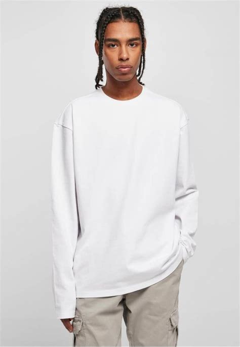 Urban Classics Ultra Heavy Oversized Longsleeve Shirt 3xl Wit Bol