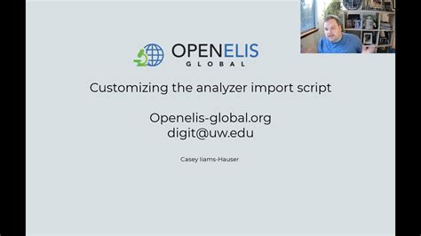 Setting Up The Analyzer Script Youtube