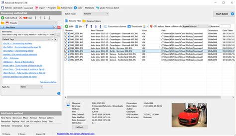 Advanced Renamer The Portable Freeware Collection