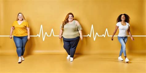 Plus Size Model Heartbeat Border Frame With Life Text Concept As A Dynamic Border Frame