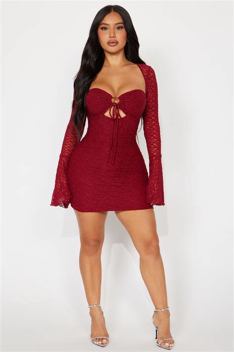 Sexy Red Dresses For Women Fashion Nova