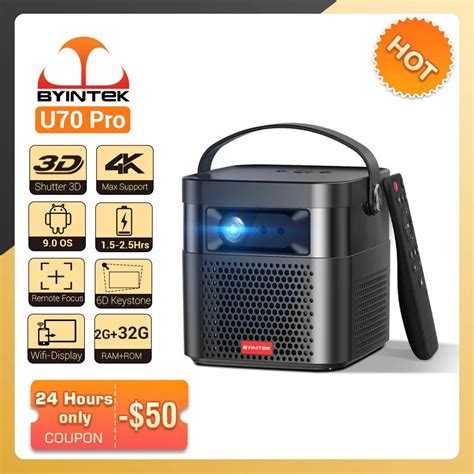 BYINTEK-UFO-U70-Pro-3D-4K-Cinema-Smart-Android-WiFi-Mini-Portable-1080P ...