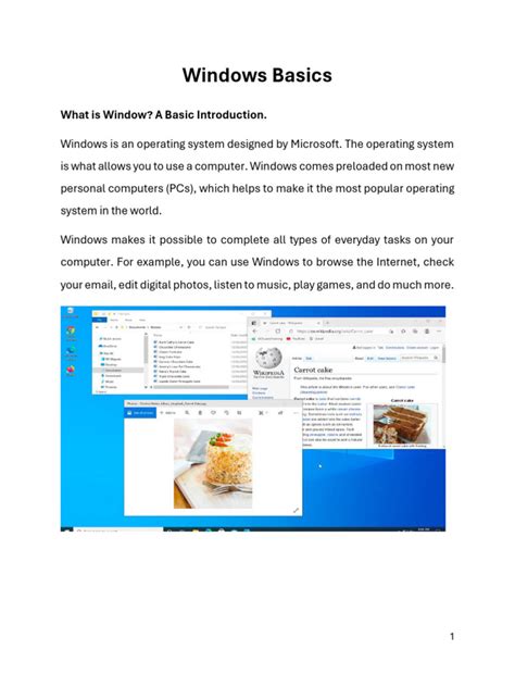 Windows Basics Pdf