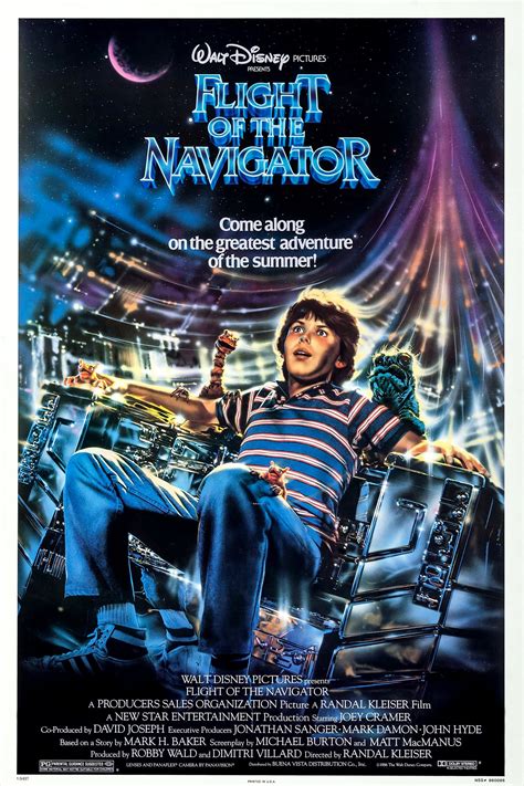 Flight Of The Navigator 1986 Posters — The Movie Database Tmdb