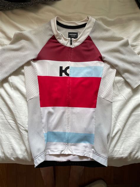 Katusha Aero Cycling Jersey Sports Equipment Bicycles Parts Bicycles On Carousell
