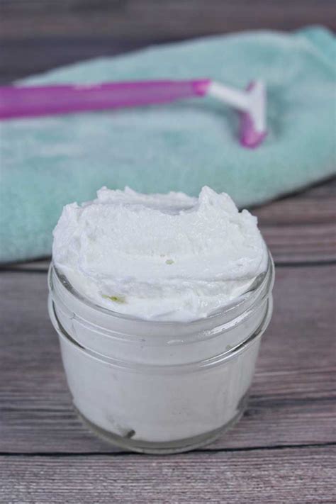 Homemade Shaving Cream Recipe With Shea Butter Everything Pretty