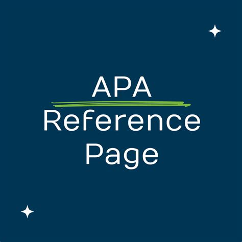 How To Write Apa Reference Page For A Research Paper Format And Example