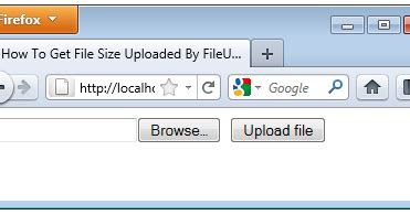 How To Get File Size Uploaded By FileUpload Control Using C In Asp Net