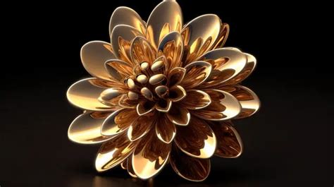 반짝이는 메탈릭 골드의 3d 렌더링 4k 사치 금속 배경 일러스트 및 사진 무료 다운로드 Pngtree