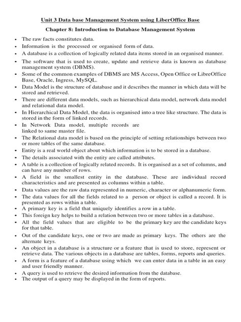 Solved Back Exercise Unit 3 Pdf Databases Data Type