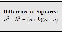 OpenAlgebra Com Free Algebra Study Guide Video Tutorials Factoring Special Binomials