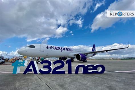 สายการบินฮ่องกงเอ็กเพรส Hk Express รับมอบเครื่องบิน เอ 321 นีโอลำแรก