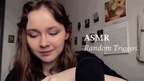 Asmr Random Triggers For Your Sleep And Relaxation Youtube