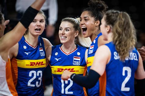 Oefenzege Oranje Dames Vs Japan Vizier Op Volleybal