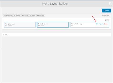 Logo And Main Menu Edit With Site Origin Page Builder Thimpress Docs