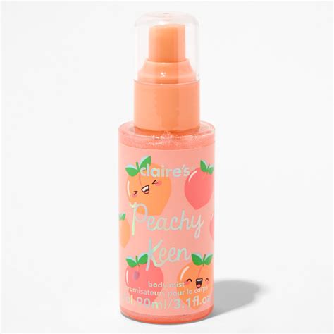 Peachy Keen Glitter Body Mist Body Mist Peachy Bath And Body Care