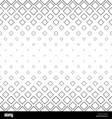 Black And White Square Pattern Background Monochrome Vector Graphic