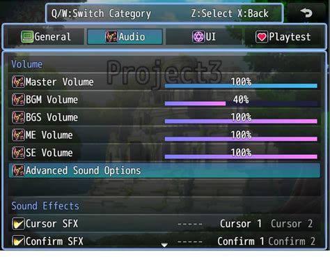 Advanced Audio Options Rmmz By Tome