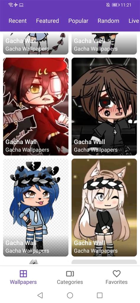 Cute Gacha Gl Wallpapers Girly For Android Download