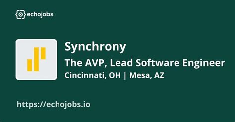 Hiring The Avp Lead Software Engineer Cincinnati Oh Mesa Az Costa